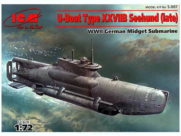 U-Boat Type XXVIIB Seehund (Late) Midget Sub | HLJ.com
