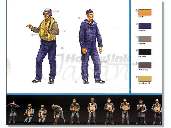 S-100 Schnellboot Crew (10pcs) | HLJ.com