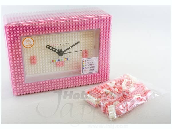 nanoblock Nano Alarm: Kitty Pink | HLJ.com