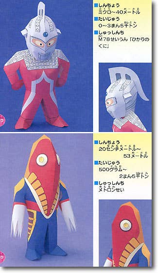 Ultra Seven Papercraft (Easy) | HLJ.com
