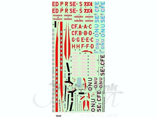 C-46 Commando Decal TransAir | HLJ.com