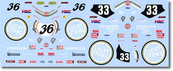 ixo Honda NSR & RVF Lucky Strike '98 | HLJ.com