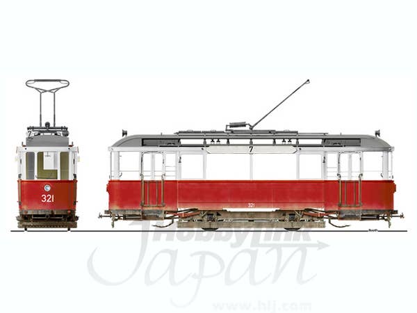 European Tram w/Base (Size 320 x 223mm) | HLJ.com