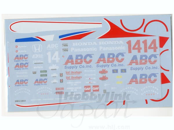 IZOD Indycar DW12 Long Beach Spare Decal | HLJ.com