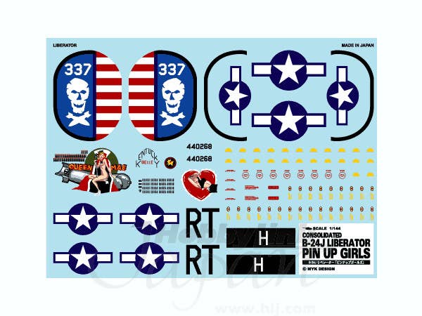B-24J Liberator Pin-up Girls | HLJ.com