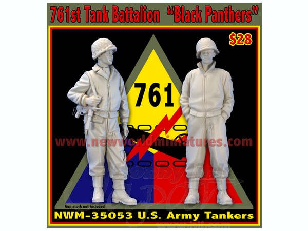 US 761st Tank Battalion Black Panthers (2pcs) | HLJ.com