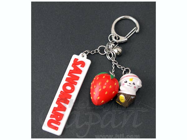 Sanomaru Strawberry Key Ring | HLJ.com
