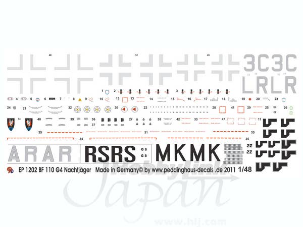 Me 110 Nightfighter 4 Versions Oblt.Martin Becker | HLJ.com