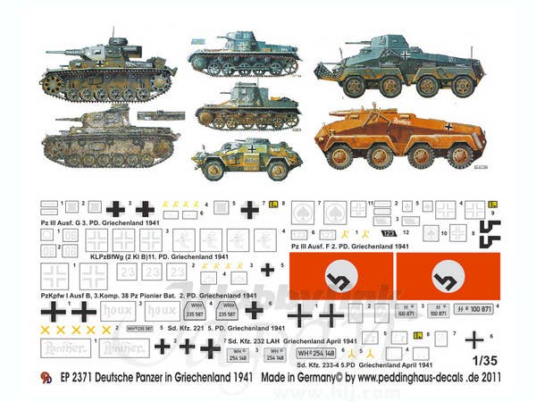 German Tank Markings Greece 1941 | HLJ.com