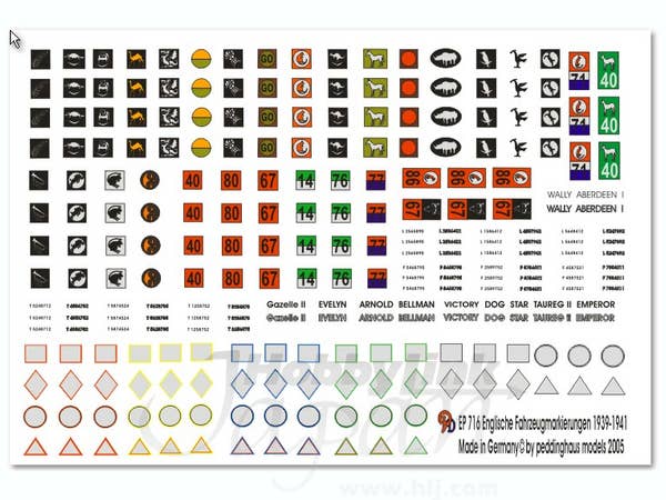 British Tanks & Vehicle Markings 1940 | HLJ.com