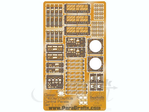 1/24-1/25 Classic 1960s/70s/80s Control Panels: Set 1 | HLJ.com