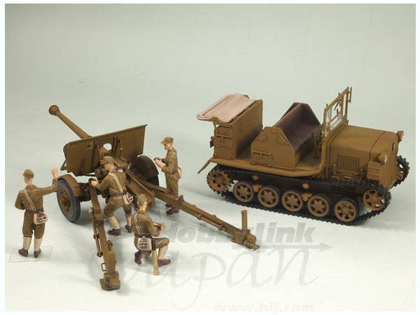 IJA Type 98 4t Prime Mover Shi-Ke w/Type 90 75mm Field Gun Motorized w ...