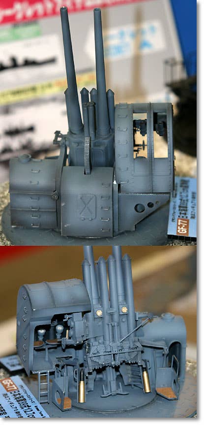 IJN Type 89 12.7cm Twin AT Gun w/Crew | HLJ.com