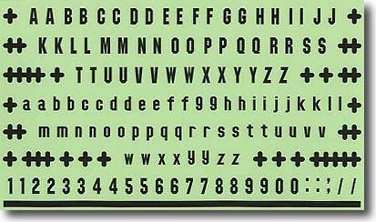 Numbering Seal Basic Black | HLJ.com