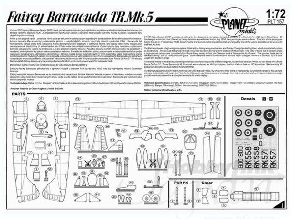 Fairey Barracuda TR Mk.5 Torpedo Bomber | HLJ.com