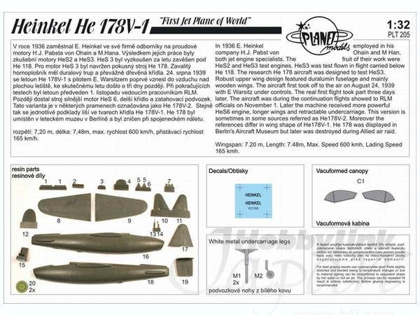 Heinkel He178 First Jet Plane Of World | HLJ.com