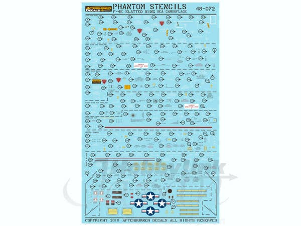 F-4E Phantom Stencils | HLJ.com