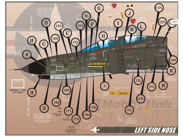 F-4E Phantom Stencils | HLJ.com