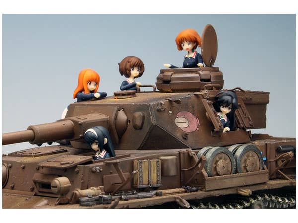 Girls und Panzer Ankou Team Panzer Jacket Figure Set (5pcs) | HLJ.com