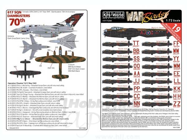 Avro Lancaster Decal Set 1 | HLJ.com