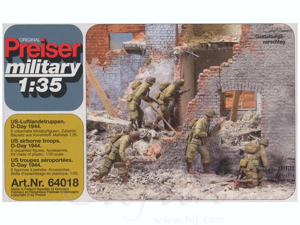 US Airborne Troops D-Day 1944 (6pcs) | HLJ.com