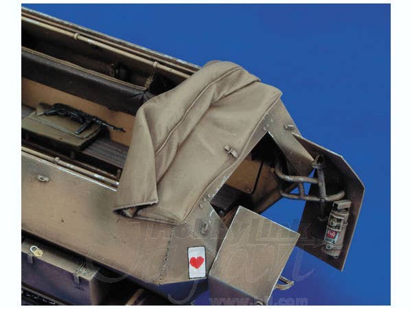 Canvas Cover Sd.Kfz. 251C (No. 2) (Tamiya/Dragon) | HLJ.com