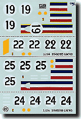 Ferrari 250GTO LM 62/63 Decals | HLJ.com
