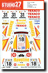 Subaru Impreza WRC Havoline Acro 2000 Decals | HLJ.com