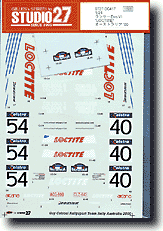 Mitsubishi Lancer Loctite 2000 Australia Rally Decals | HLJ.com