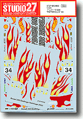 Ferrari 360 "HotWheels" 2000 Season Decals | HLJ.com