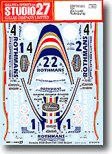Porsche 956 Rothmans '82 Decal | HLJ.com
