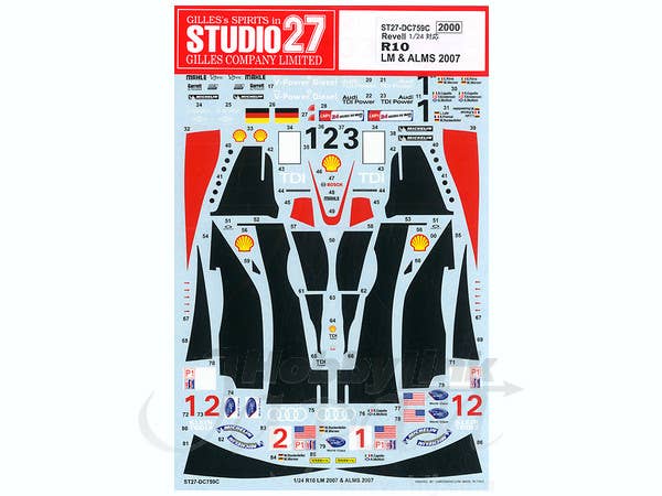 Audi R10 LM '07 / ALMS '07 | HLJ.com