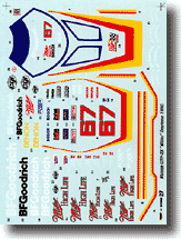 Nissan GTP '90 BFGoodrich Decal | HLJ.com