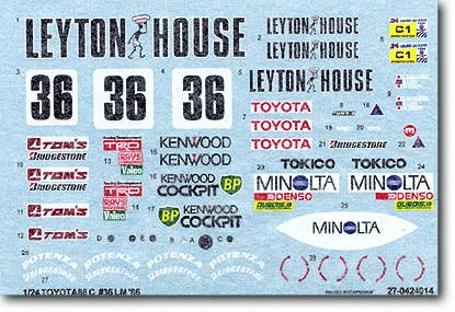 Toyota Tom's 86C Leyton House LM '86 | HLJ.com