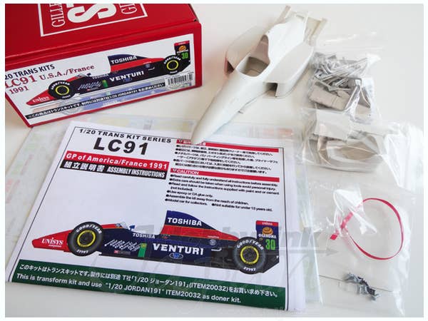 Larrousse Lola Hart LC91 US/French GP (for Tamiya kit) | HLJ.com