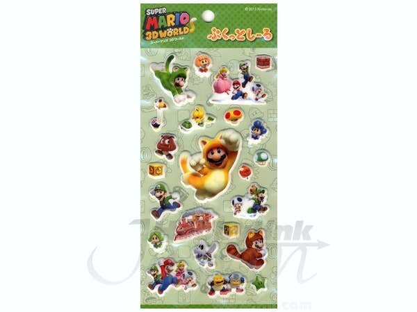 Super Mario 3D World Sticker 3D-B | HLJ.com