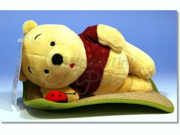 Stuffed Resting Pooh w/Ladybug | HLJ.com