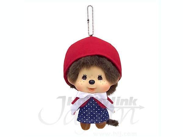 Big Face Monchichi Fashion Charm Red Hood Cape | HLJ.com
