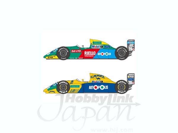 Benetton B190 & B190B 1990-91 Decals (for Hasegawa) | HLJ.com