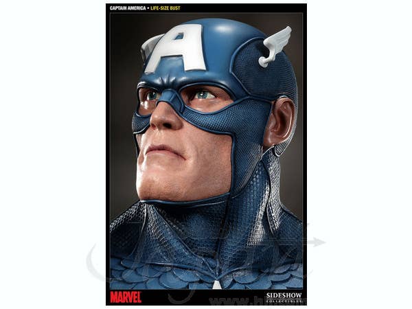 Marvel Lifesize Bust: Captain America | HLJ.com
