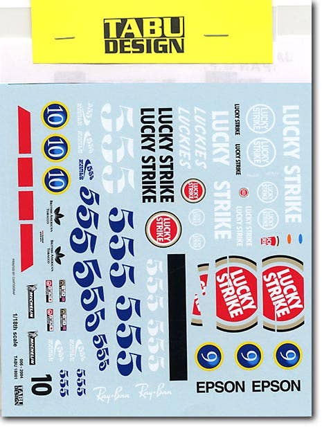 BAR006 Lucky Strike & 555 | HLJ.com