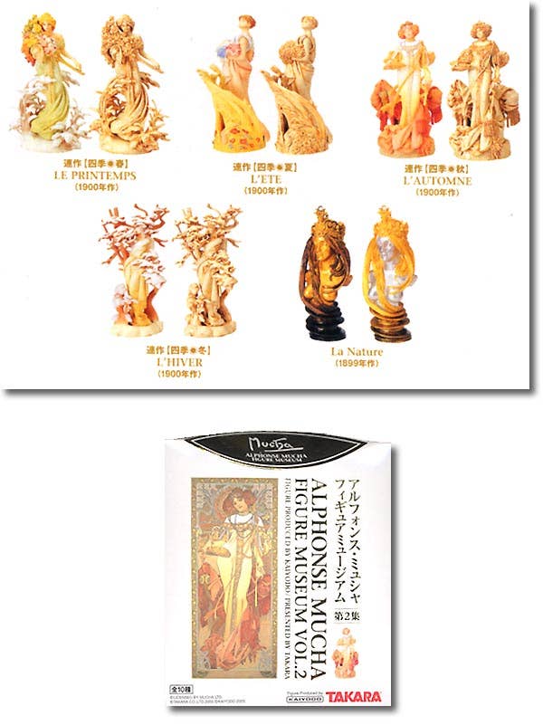 Alphonse Mucha Collection #2: 1Box (10pcs) | HLJ.com