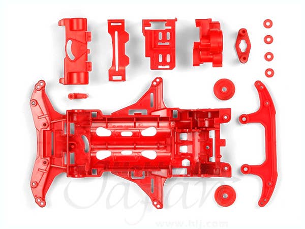 Reinforced VS Chassis (Red) | HLJ.com