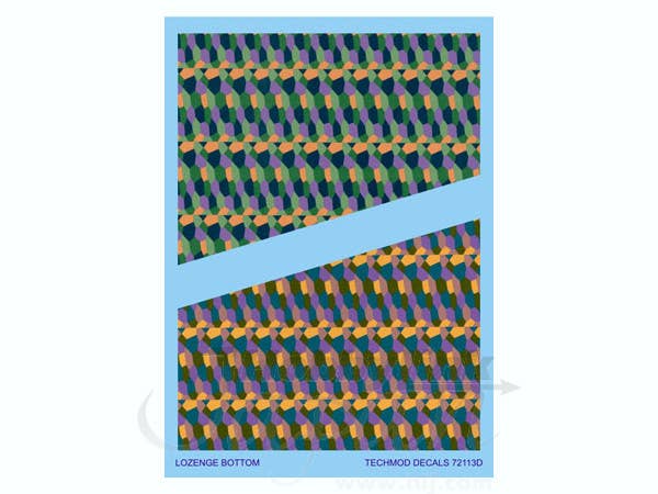 WW.I Lozenge 5 colors (2 sheets) | HLJ.com