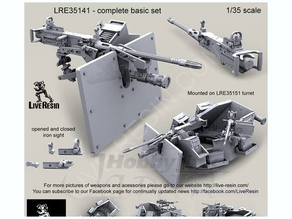 M3D/Dragon M-50 .50 Caliber Machine Gun on MK93 MG Mount System | HLJ.com