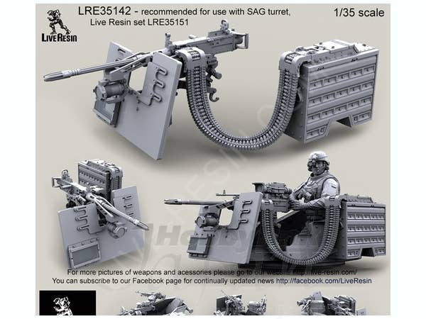 M3D/Dragon M-50 .50 Caliber Machine Gun w/6000 Round Box | HLJ.com