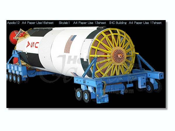 Papercraft DVD: Apollo 12 & Skylab-1 with S-IC Building | HLJ.com