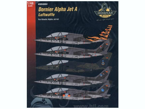 Dornier Alpha Jet A Luftwaffe Decal (for Kinetic Alpha Jet) | HLJ.com