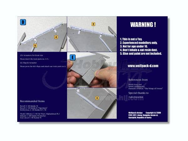 Dassault Rafale Flap Set (for Revell/Hobby Boss) | HLJ.com