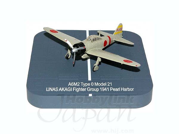 A6M2 Zero Model 21 IJNAS Akagi Fighter Group AI-102 1941 Pearl Harbor ...